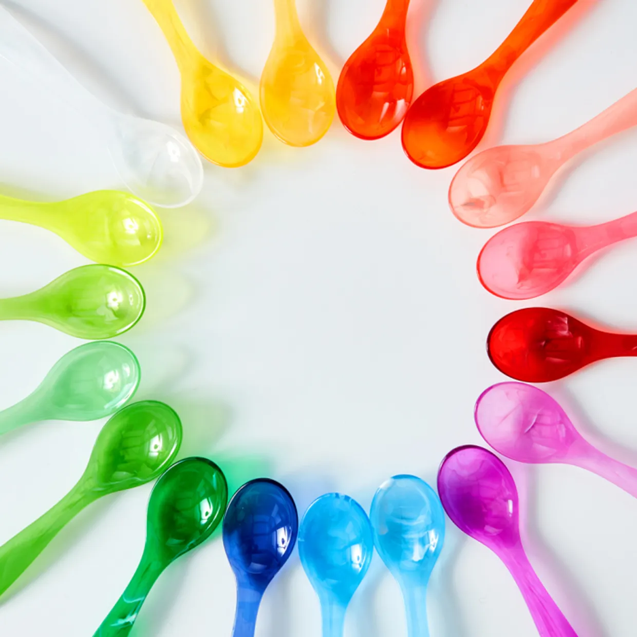 Dessert -/ eierlepel Lumispoon 12 cm - licht paars | Koken & Tafelen ...