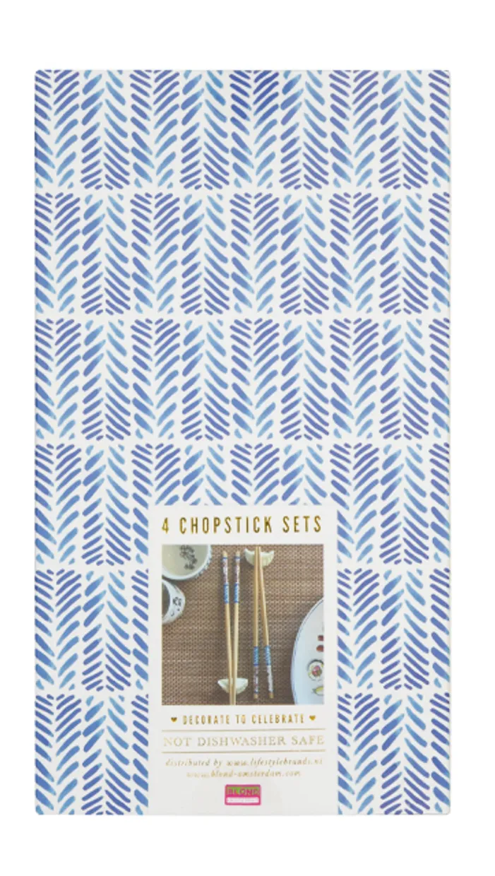 Sushi: Chopstick set van 4 - Blond Amsterdam - | Dit is Assen